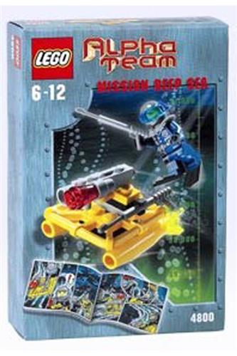 LEGO 4800 - Alpha Team Jet Sub - 2002 - Alpha Team - Parts 15 ...