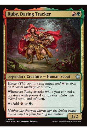 Ruby, Daring Tracker - Foundations | Faraos Webshop