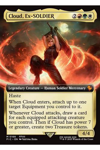 Cloud, Ex-SOLDIER - Final Fantasy Commander | Faraos Webshop