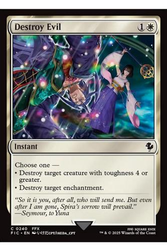 Destroy Evil - Final Fantasy Commander | Faraos Webshop