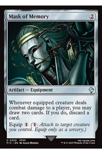 Mask of Memory - Final Fantasy Commander | Faraos Webshop