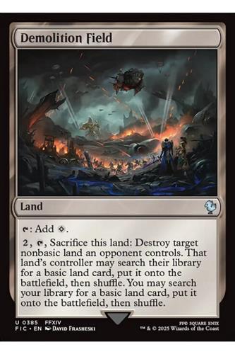 Demolition Field - Final Fantasy Commander | Faraos Webshop