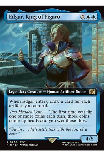 Edgar, King of Figaro - Final Fantasy | Faraos Webshop