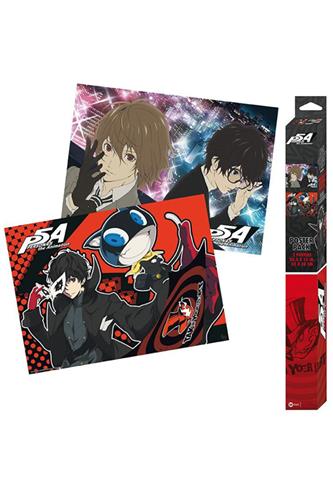 Persona 5 - Series 1 Plakater 52x38 (2stk) | Faraos Webshop