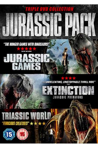 Jurassic Games / Triassic World / Extinction DVD - Action - DVD - High ...