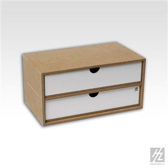 Drawers Module X 2 Horizontal 30cm - Hobby Zone | Faraos Webshop