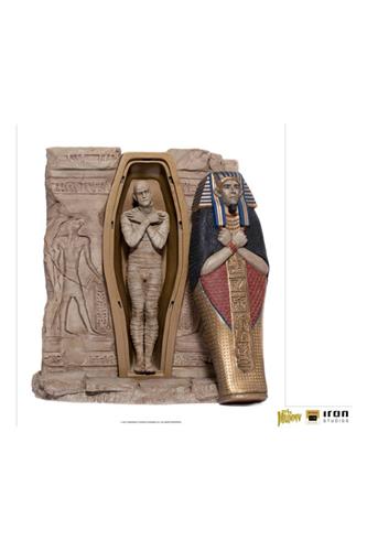 Iron Studios Deluxe 1/10 The Mummy 25 cm - Universal Monsters Art Scale ...