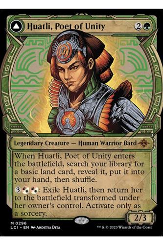 Huatli, Poet of Unity // Roar of the Fifth People - The Lost Caverns of ...