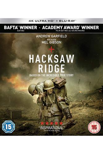 Hacksaw Ridge 4K Ultra HD + Blu-Ray - Lionsgate | Faraos Webshop