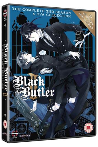 Black Butler - Season 2 (Ep. 1-12 & OVA) DVD - Hirofumi Ogura & A-1 ...