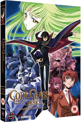 Code Geass - Lelouch Of The Rebellion Season 1 DVD - Crunchyroll - DVD ...