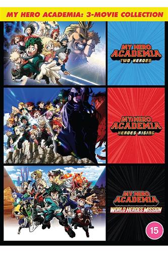 My Hero Academia 3-Movie Collection (DVD) - Kenji Nagasaki & Bones ...