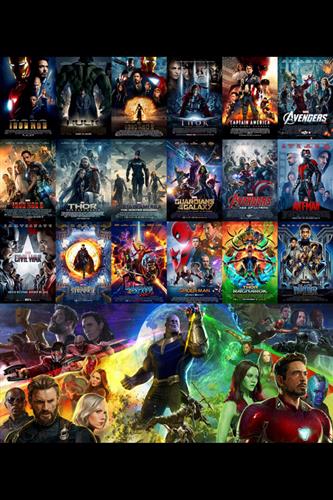 Marvel Universe Movie Collection (23 Films) - Blu-Ray Pakke Tilbud ...