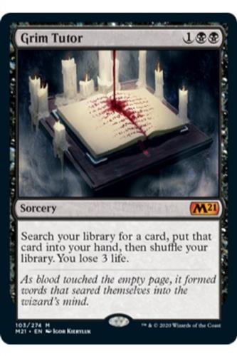Grim Tutor - Magic Core 2021 | Faraos Webshop
