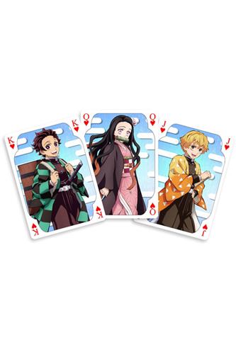 Demon Slayer - French Suited Spillekort | Faraos Webshop