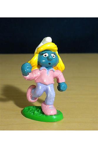 2.0194 Jogger Smurfette - Original Smølf - 1985 Svær at Finde | Faraos ...