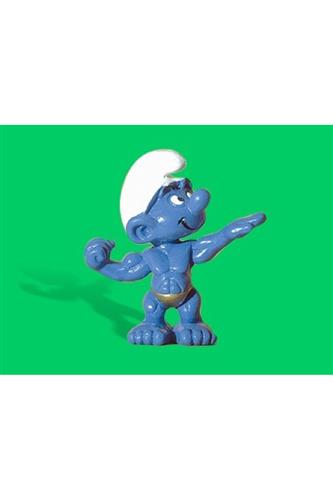 2.0417 Flexing Bodybuilder Smurf - Original Smølf - 1993 Ekstrem ...