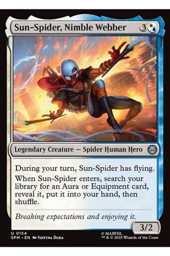 Sun-Spider, Nimble Webber - Marvel's Spider-Man | Faraos Webshop