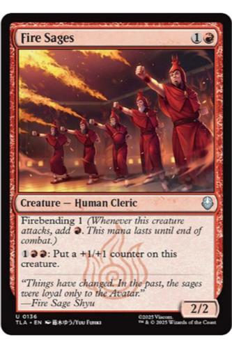 Fire Sages - Avatar: The Last Airbender | Faraos Webshop