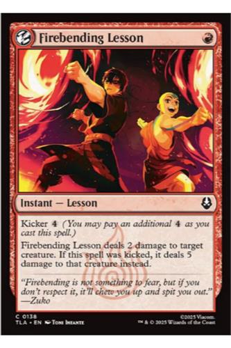 Firebending Lesson - Avatar: The Last Airbender | Faraos Webshop