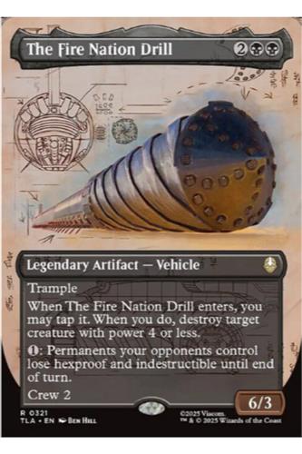 The Fire Nation Drill - Avatar: The Last Airbender | Faraos Webshop