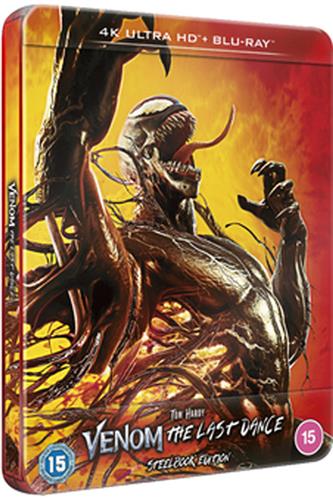 Venom - The Last Dance Limited Edition Steelbook 4K Ultra HD + Blu-Ray - Marvel | Faraos Webshop