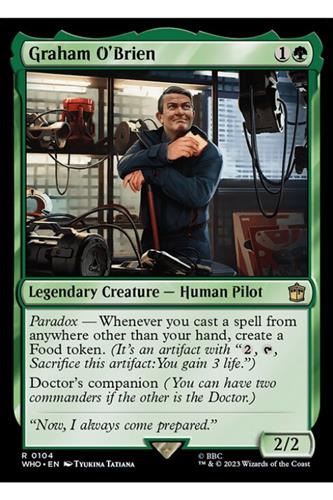 Graham O'Brien - Doctor Who | Faraos Webshop